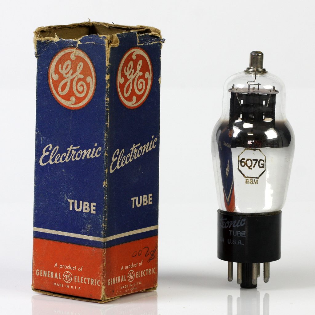 Válvula 6Q7G – GENERAL ELECTRIC – Hobbytools – Ferramentas para hobbistas